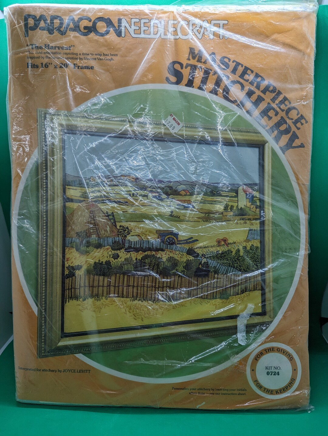 Stitchery or Cruel Kit. Paragon the Maker of Stitchery Kit. in Original ...