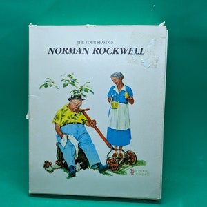 Norman Rockwell. A Set of Four Books in a Collection of Works Done by ...