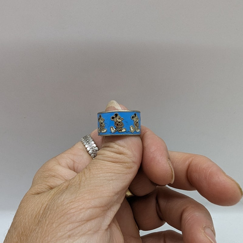 Mickey Mouse Ring - Etsy
