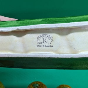 Occupied Japan. This is a Salt Pepper Sugar Set Including a Tray. This ...