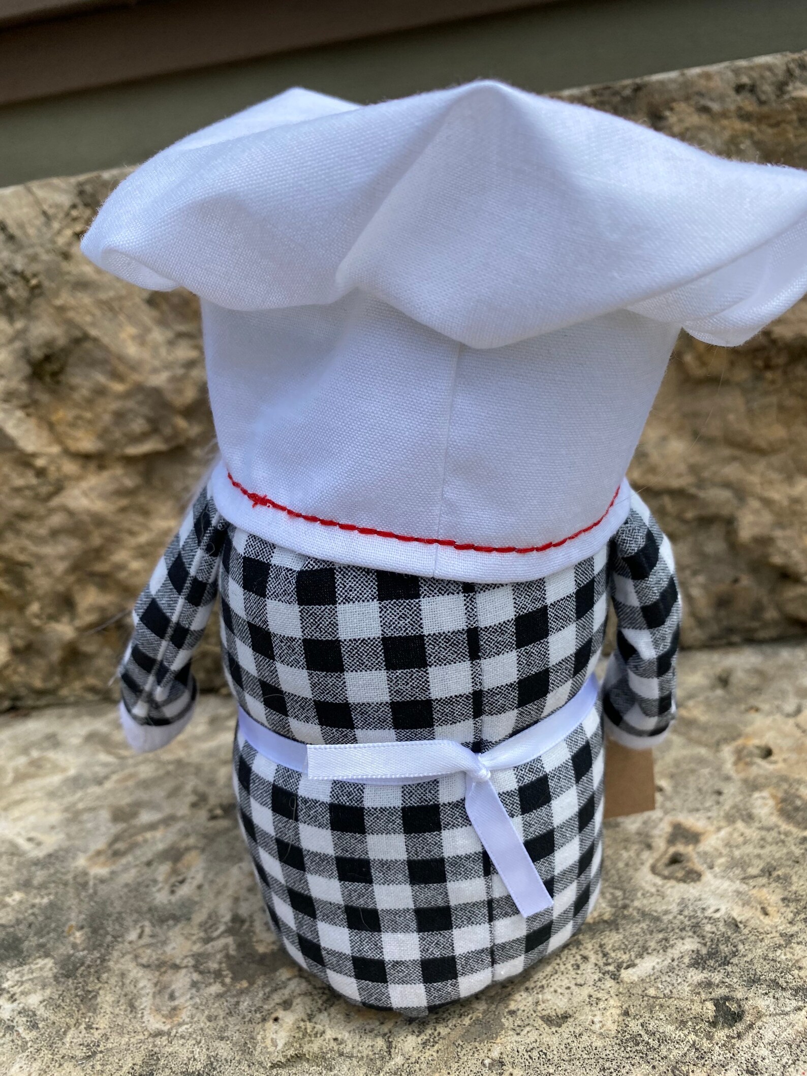 Chef Gnome Handmade Gnome Kiss the Cook | Etsy