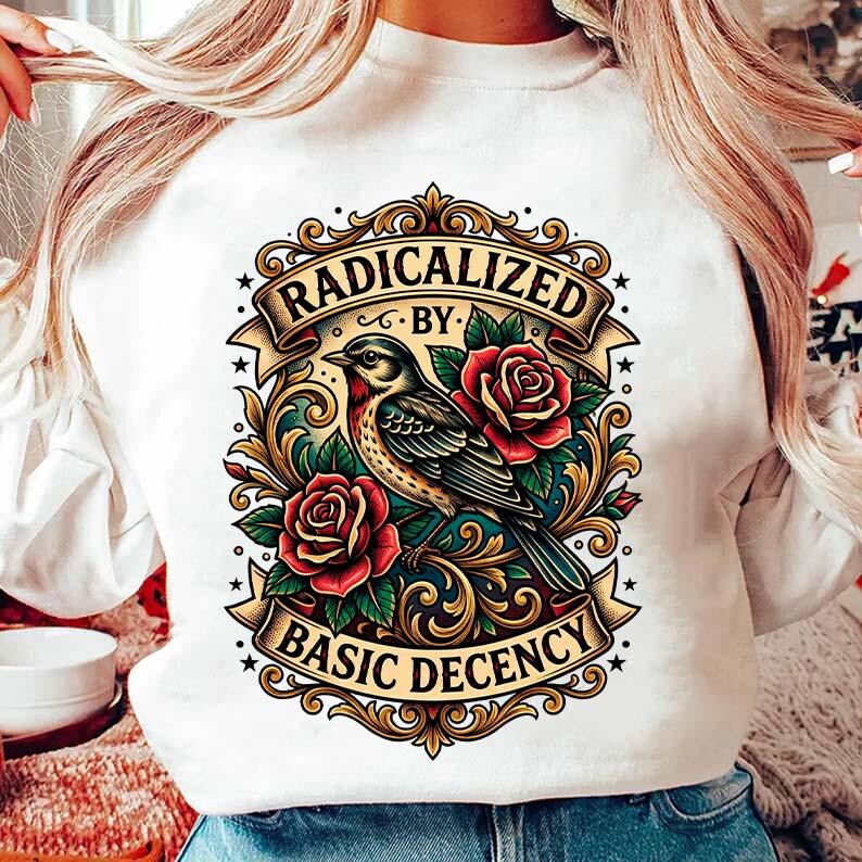 Radicalized by Basic Decency PNG, Political Protest Png, Feminist ...