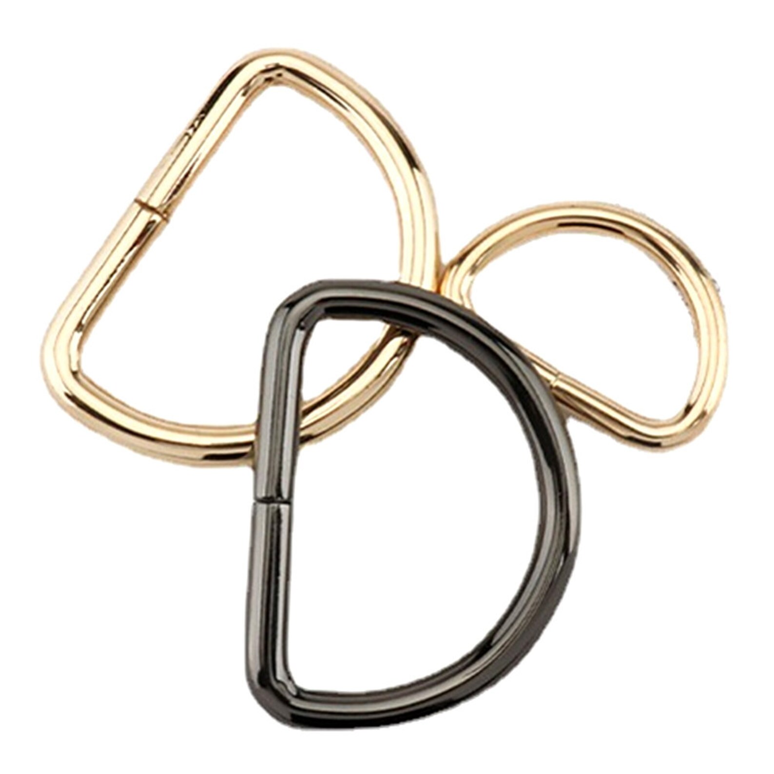 DUWES 5PCS D-rings D Ring Hardware Accessories Buckles Webbing Metal ...