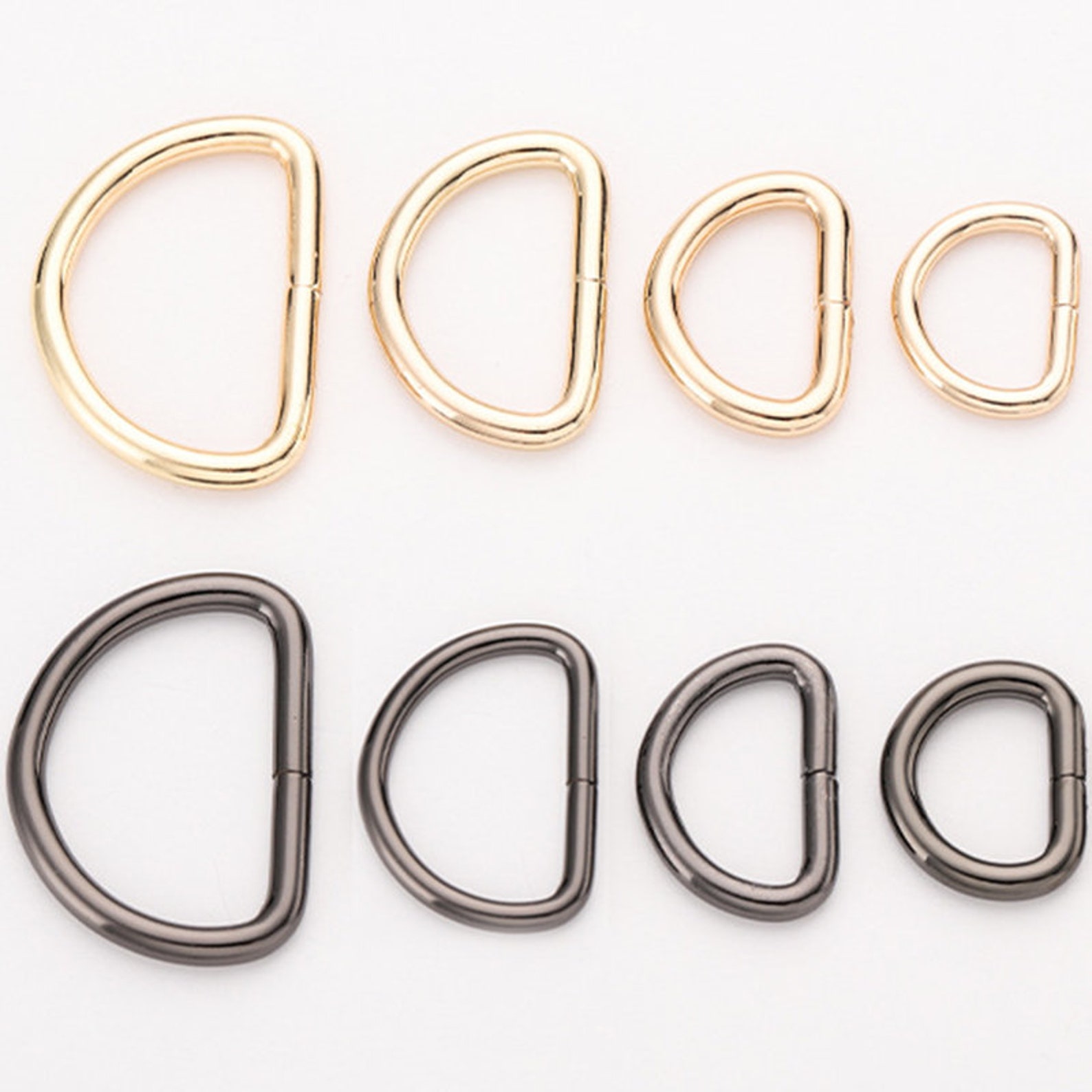 DUWES 5PCS D-rings D Ring Hardware Accessories Buckles Webbing Metal ...