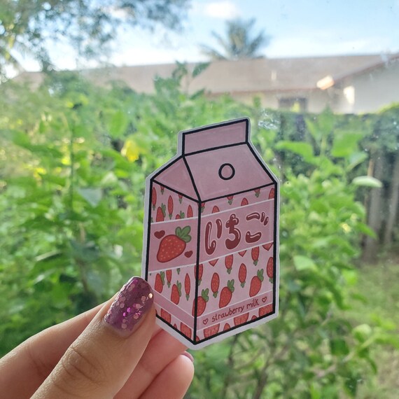 Juice Box Stickers Milk Carton Stickers Cute Stickers | Etsy