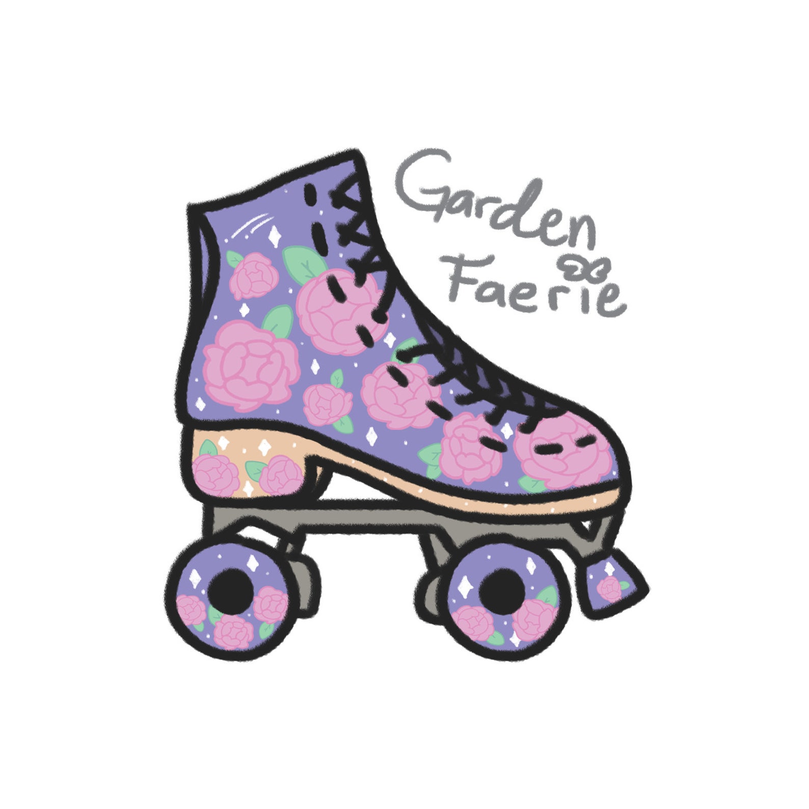 Roller Skate Stickers Quad Skate Stickers Skates Stickers - Etsy