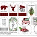 Farmhouse Style Christmas Tags | Rustic Gift Tags | Rae Dunn Inspired ...