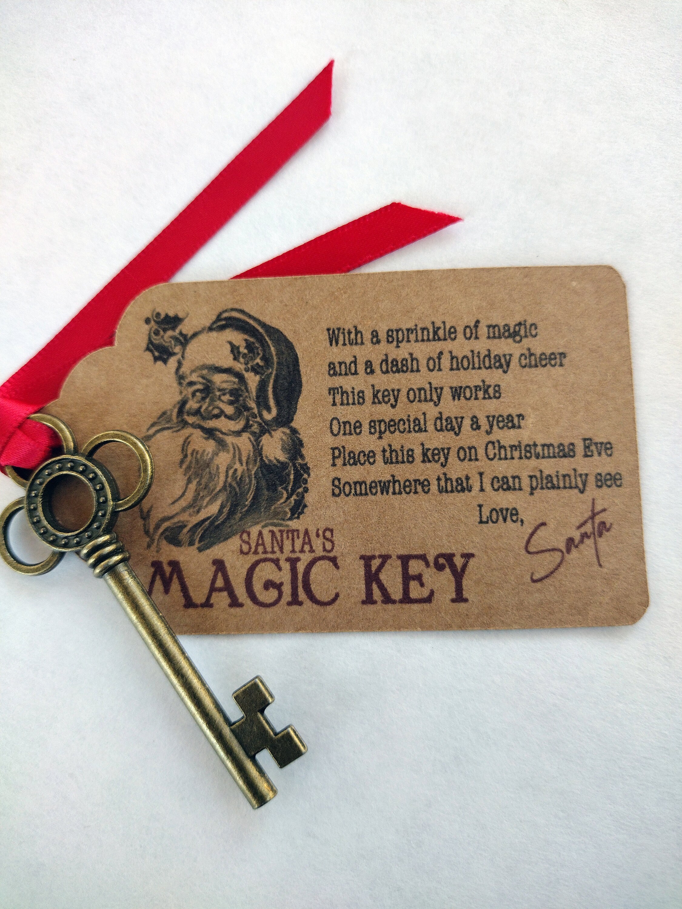 Santa's Magic Key - Etsy