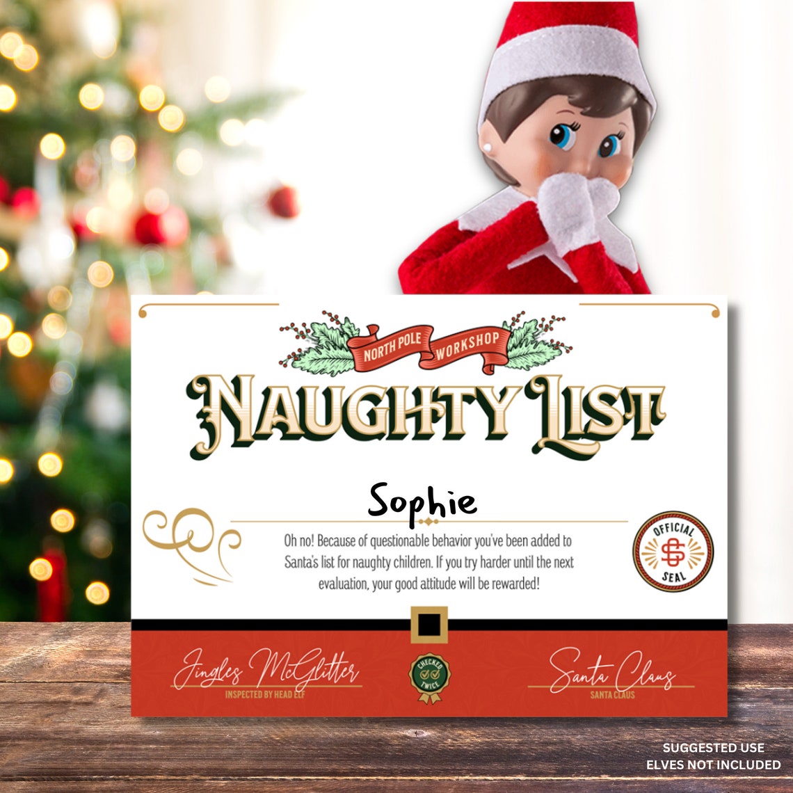 Santa's Nice and Naughty List Certificates | Sized for Your Christmas ...