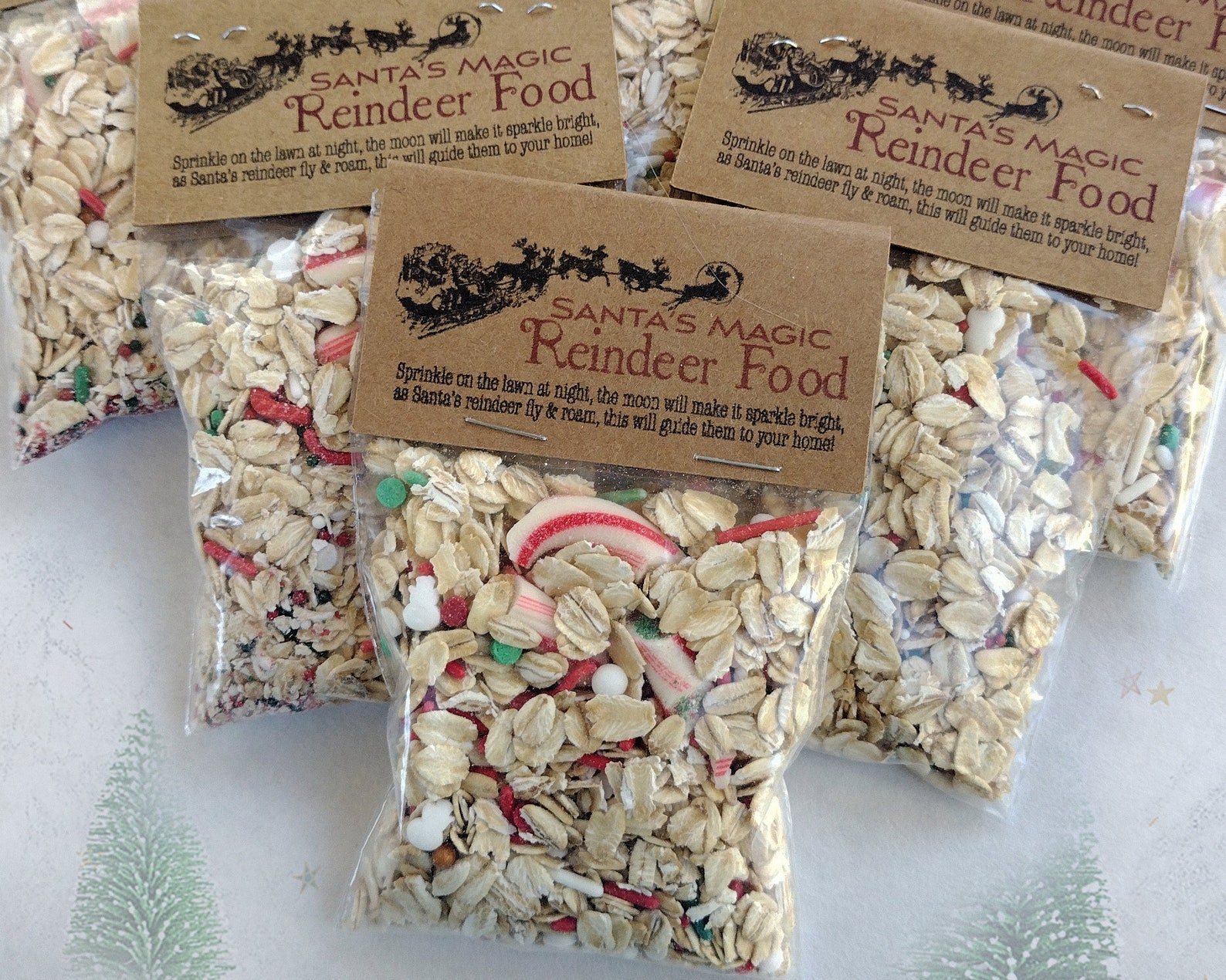 Santa's Magic Reindeer Food Magical Reindeer Food - Etsy