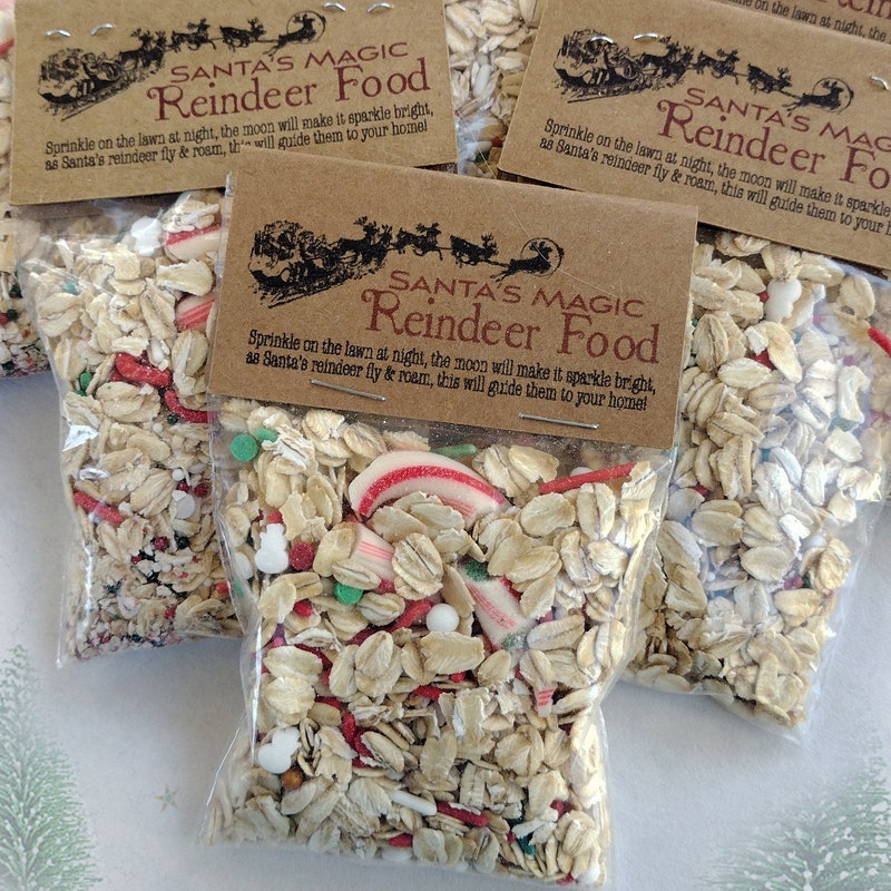 Reindeer Dust Labels - Etsy