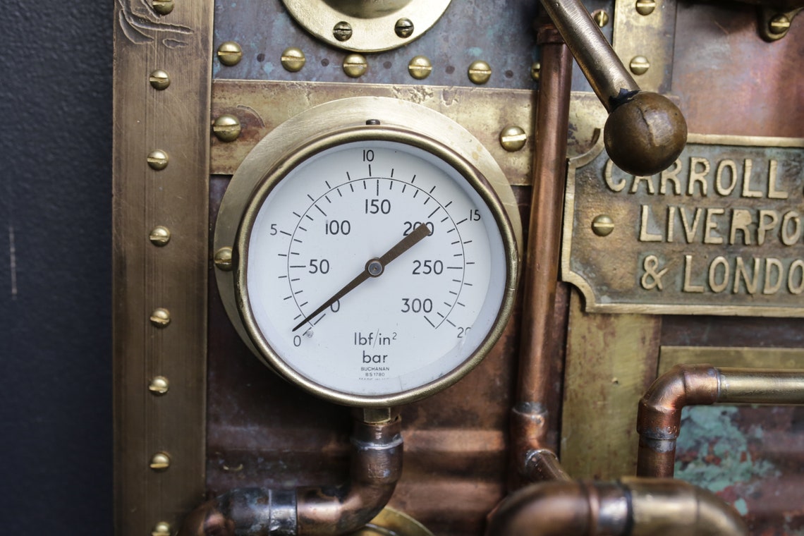 Steampunk / Industrial Wall Art Sculpture - Etsy