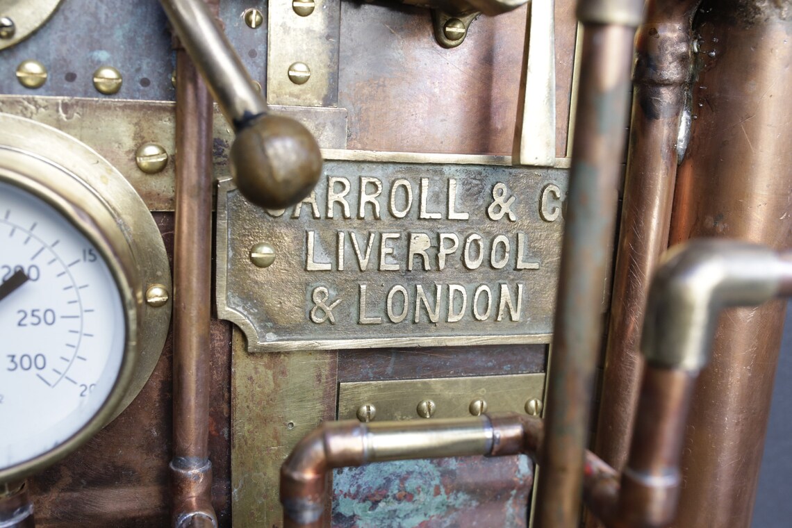 Steampunk / Industrial Wall Art Sculpture - Etsy