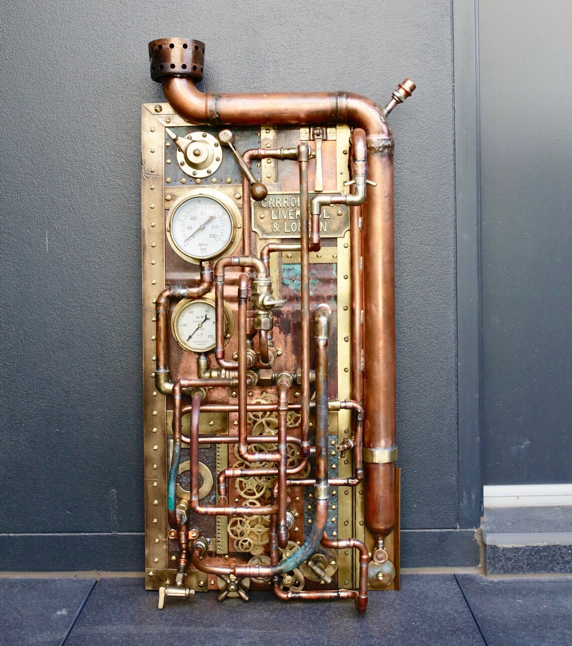 Steampunk / Industrial Wall Art Sculpture - Etsy