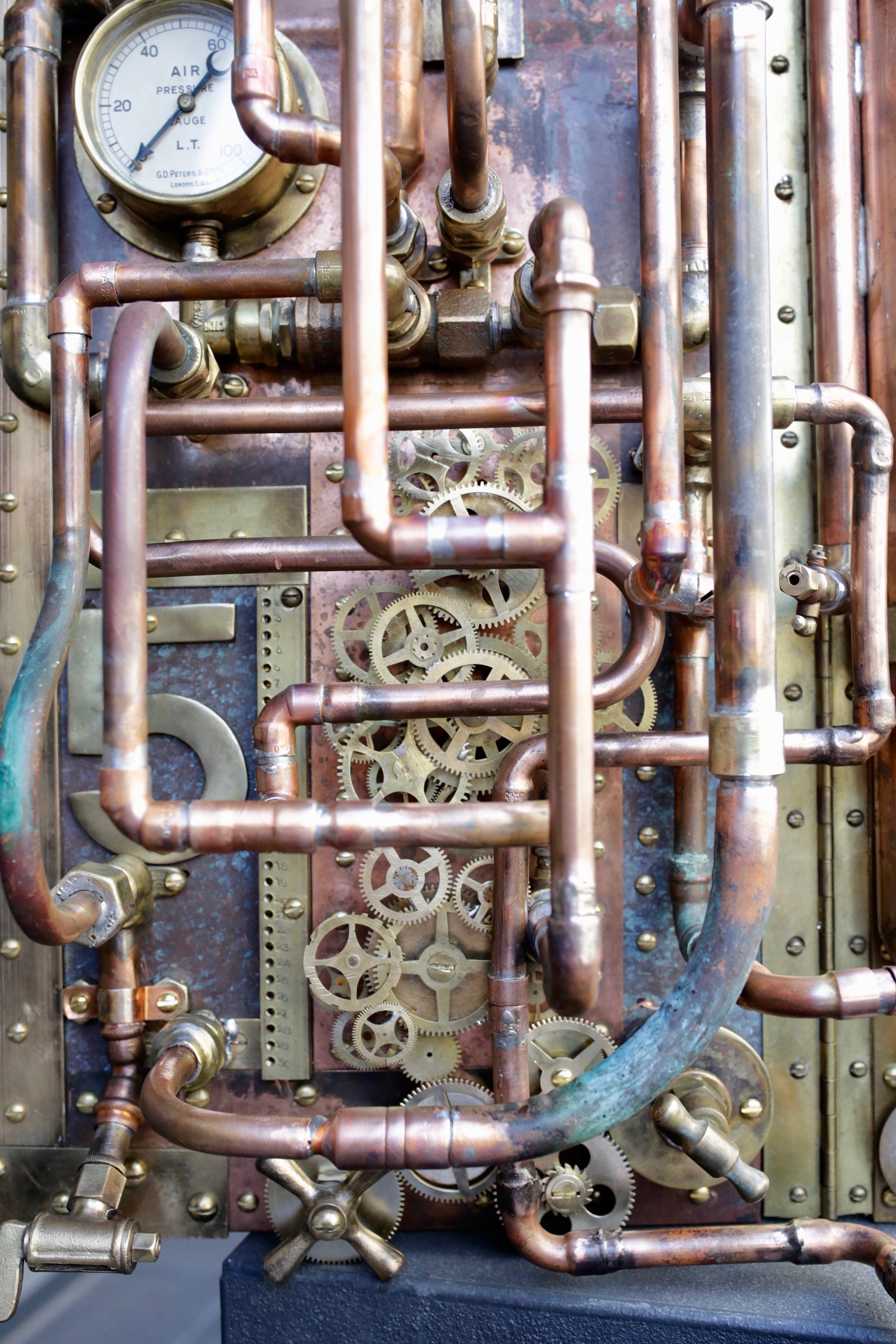 Steampunk / Industrial Wall Art Sculpture - Etsy