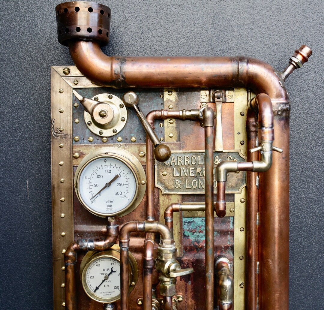 Steampunk / Industrial Wall Art Sculpture - Etsy