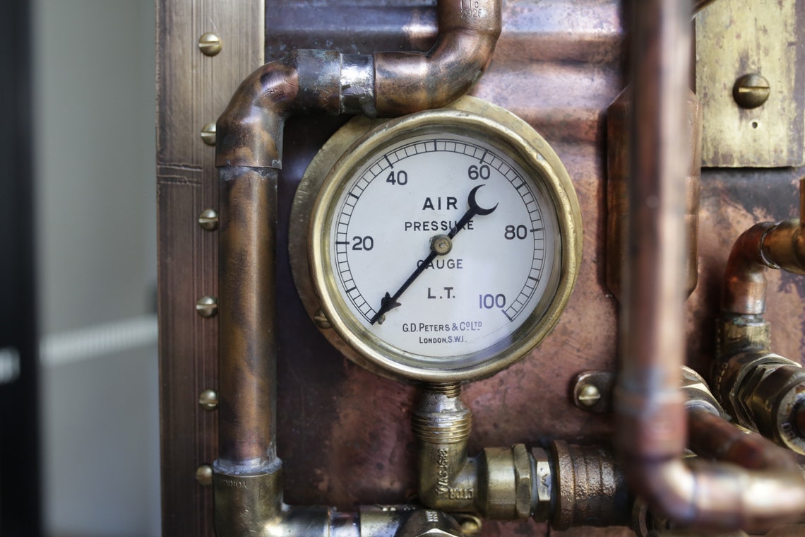 Steampunk / Industrial Wall Art Sculpture - Etsy