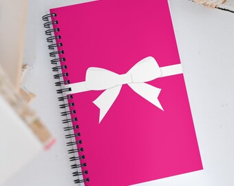 Pink Spiral Notebook Girly Notebook Light Pink Notebook Gift for Her - Etsy