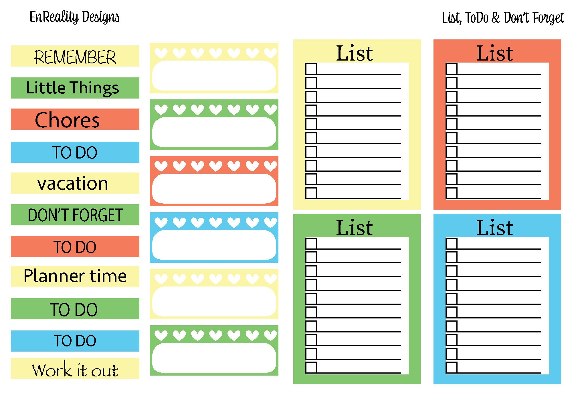 Handmade Todo List Stickers: Planner Organization - Etsy
