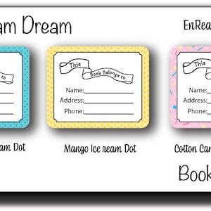 This Book Belongs To" Labels - Personalize Your Journals, Notebooks ...