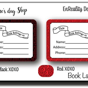 This Book Belongs To" Labels - Personalize Your Journals, Notebooks ...