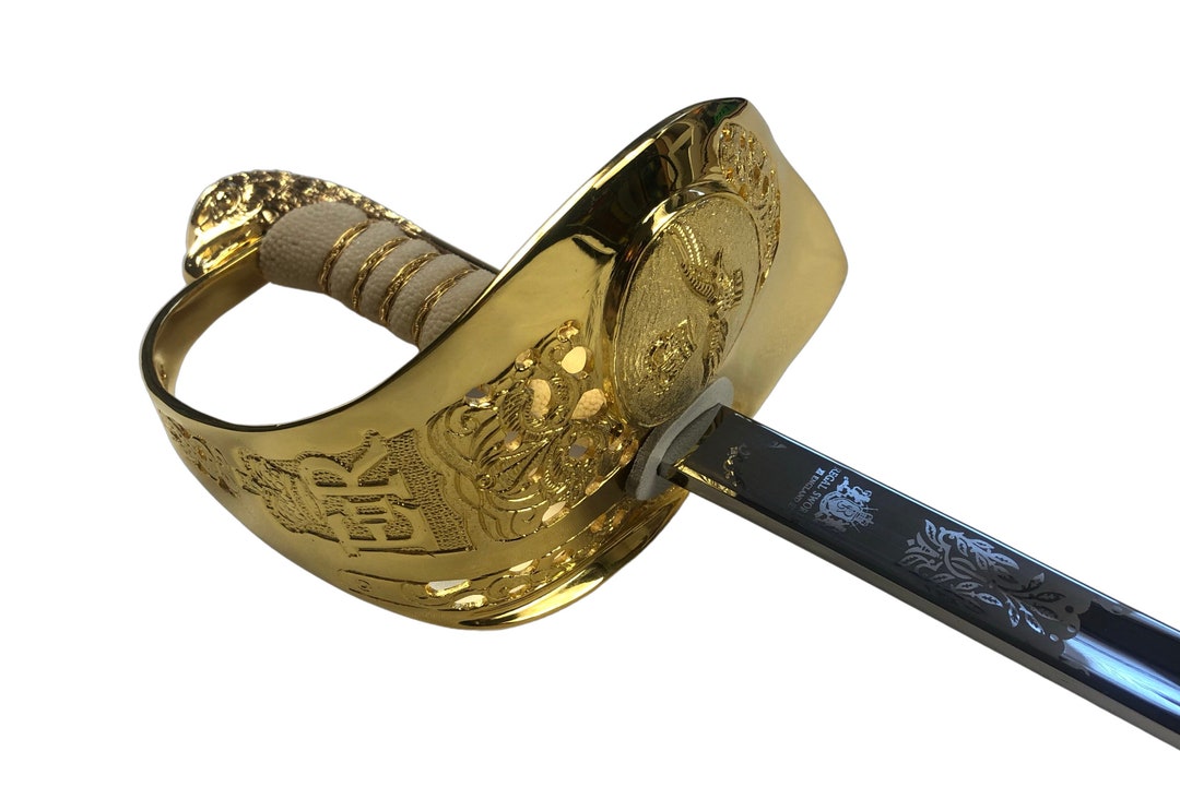 Elizabeth II British RAF Royal Air Force Officers Ceremonial Sword ...