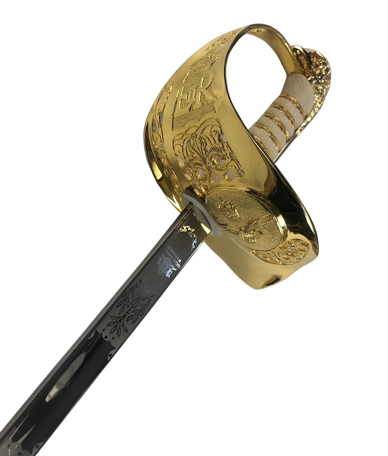 Elizabeth II British RAF Royal Air Force Officers Ceremonial Sword ...