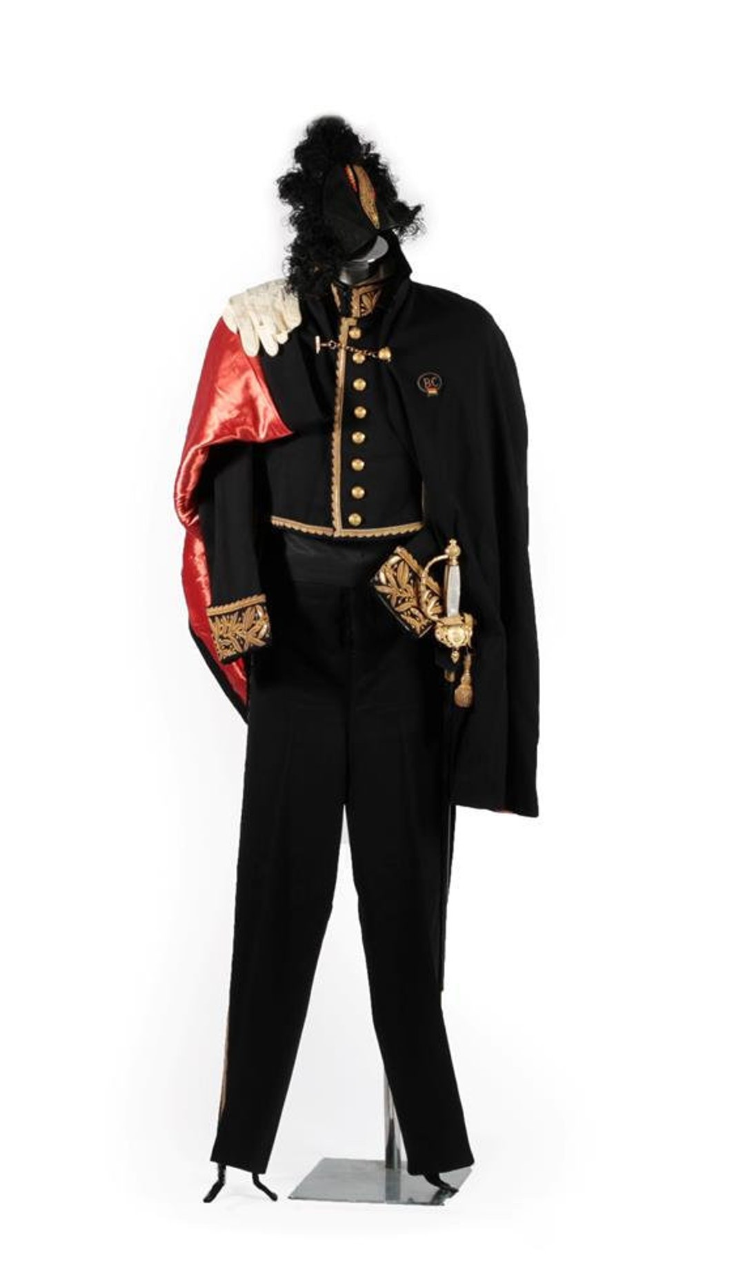 Bolivian Consulars Complete Dress Uniform Tailcoat, Cape, Bicorn Hat ...