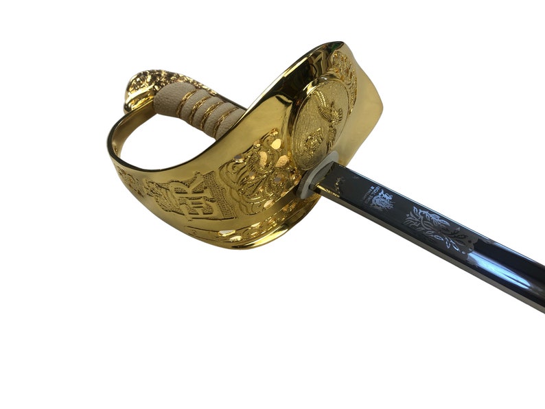 Elizabeth II British RAF Royal Air Force Officers Ceremonial Sword ...