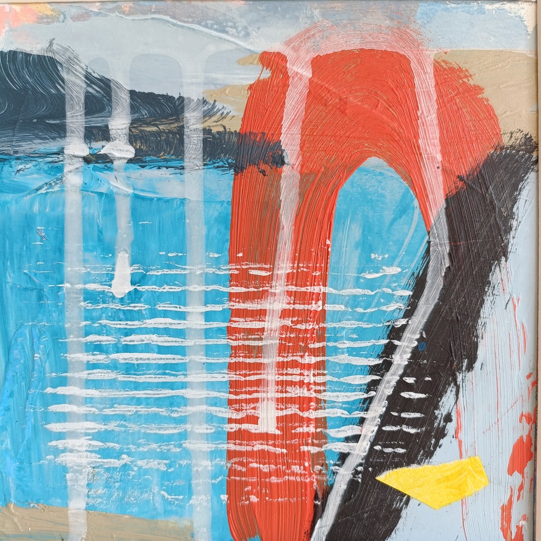 The Margate Series 1 Abstract Paintings - Etsy