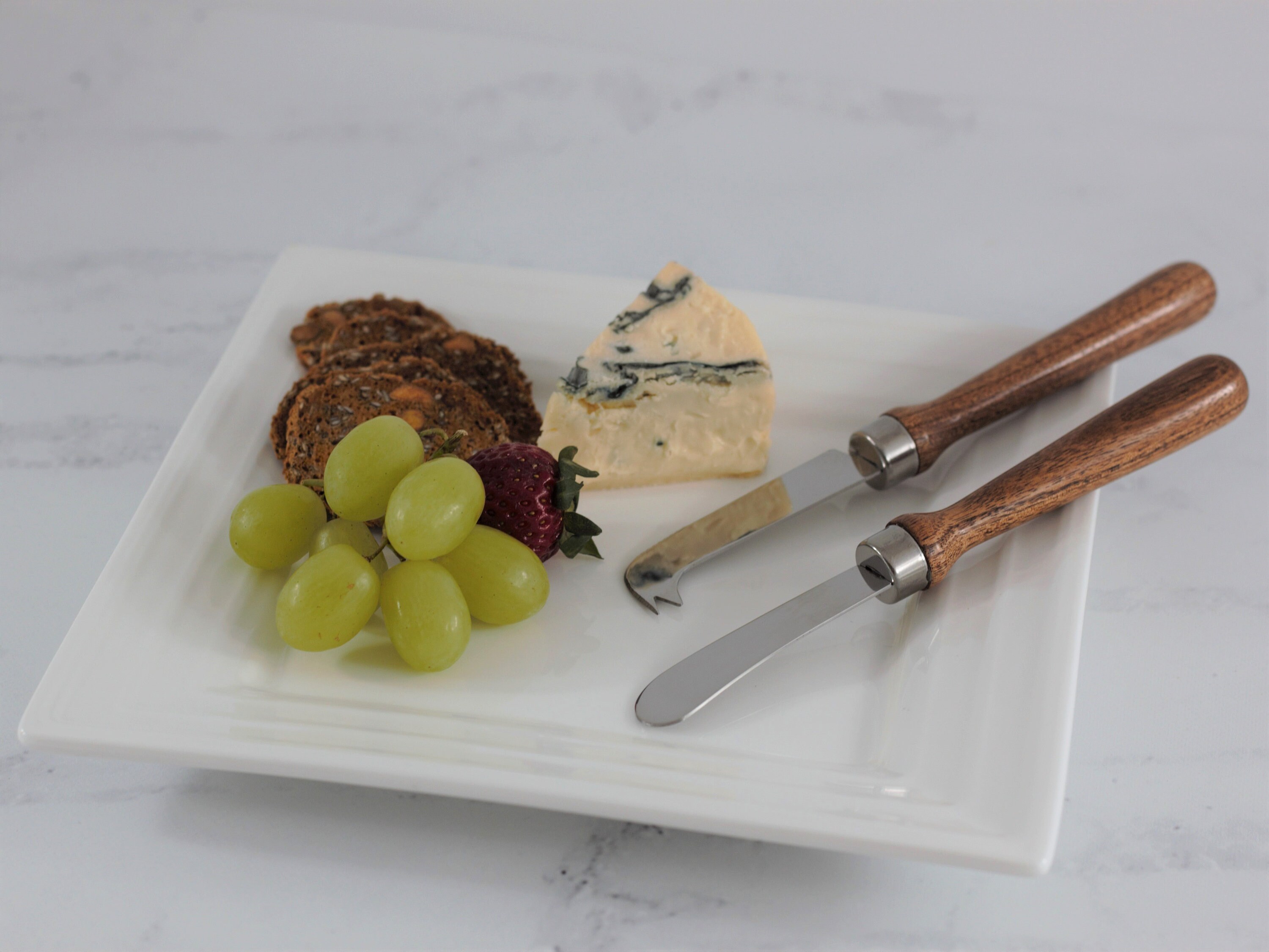 Hand Turned Cheese and Pate Knife Set Featuring Beautiful Blackwood ...