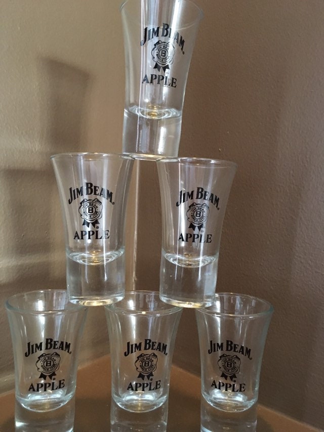 Jim Beam Shot Glasses - Etsy