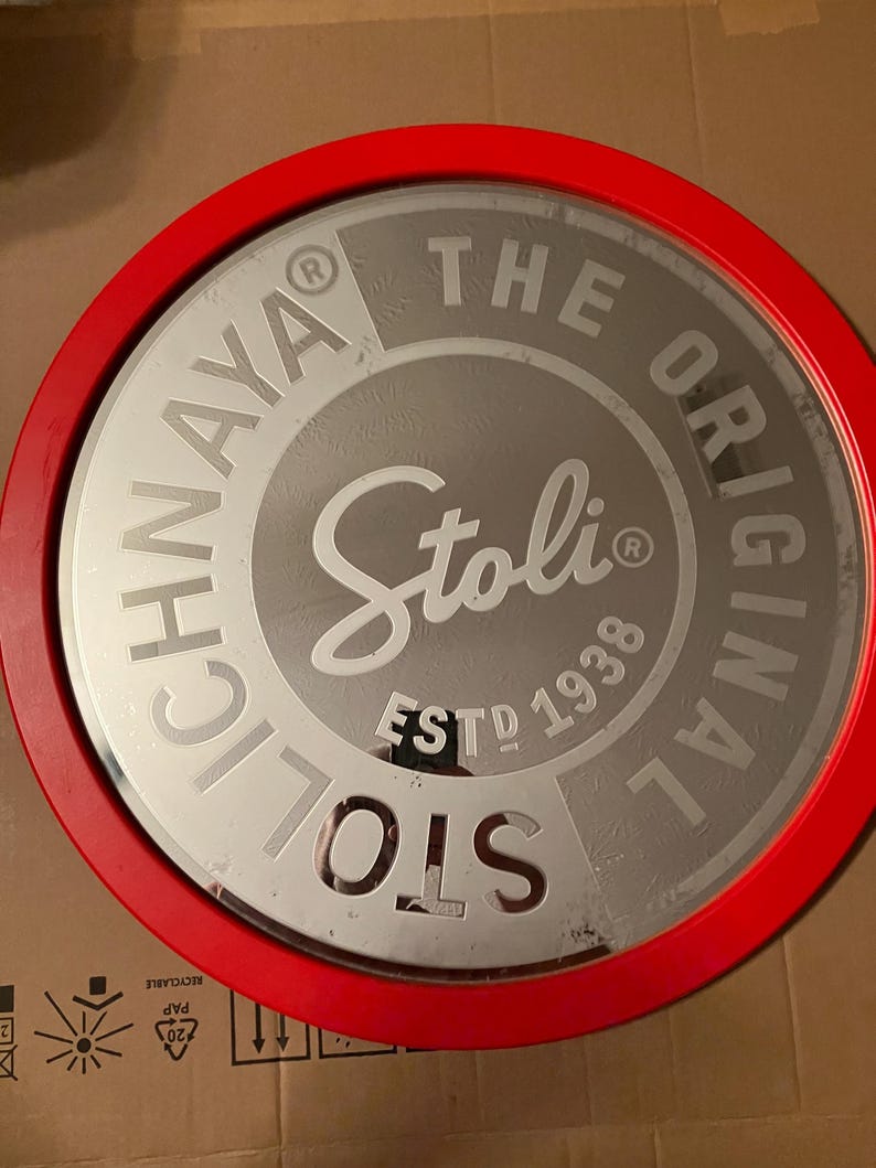 Stoli Vodka Mirror - Etsy