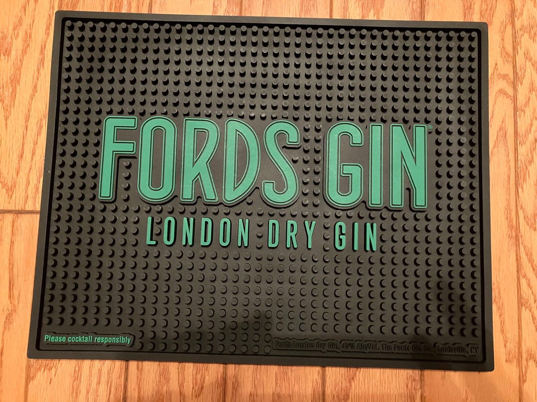 Fords Gin Bar Mat - Etsy