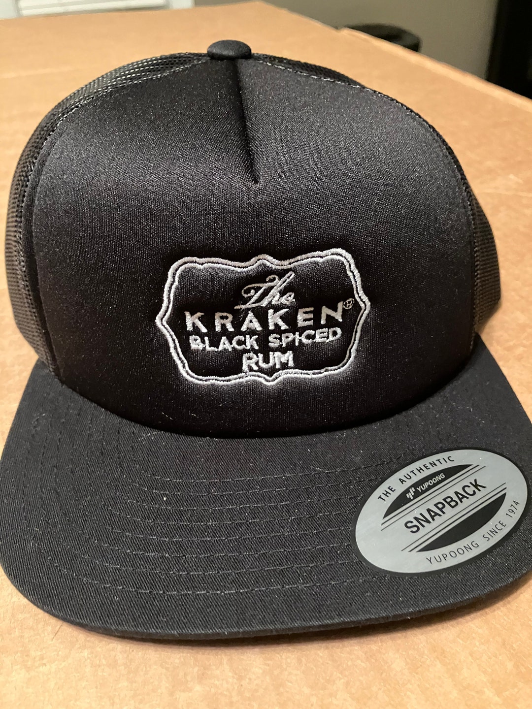 Kraken Black Spiced Rum Mesh Hat by Kraken - Etsy