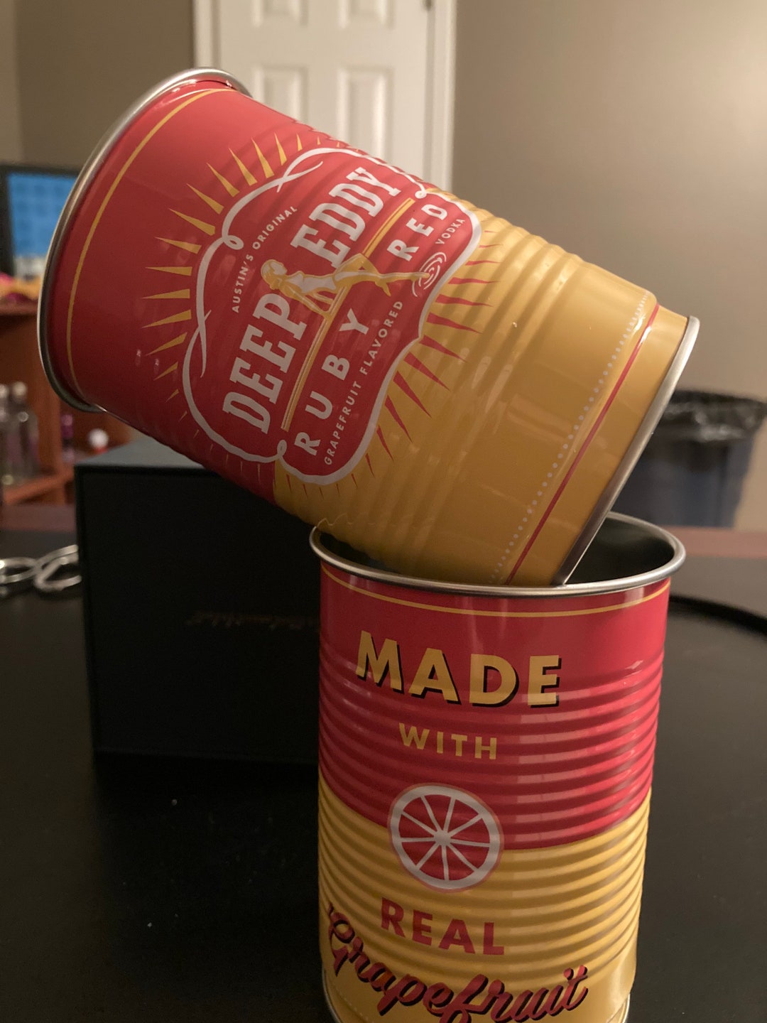 Deep Eddy Vodka Tin Mugs - Etsy