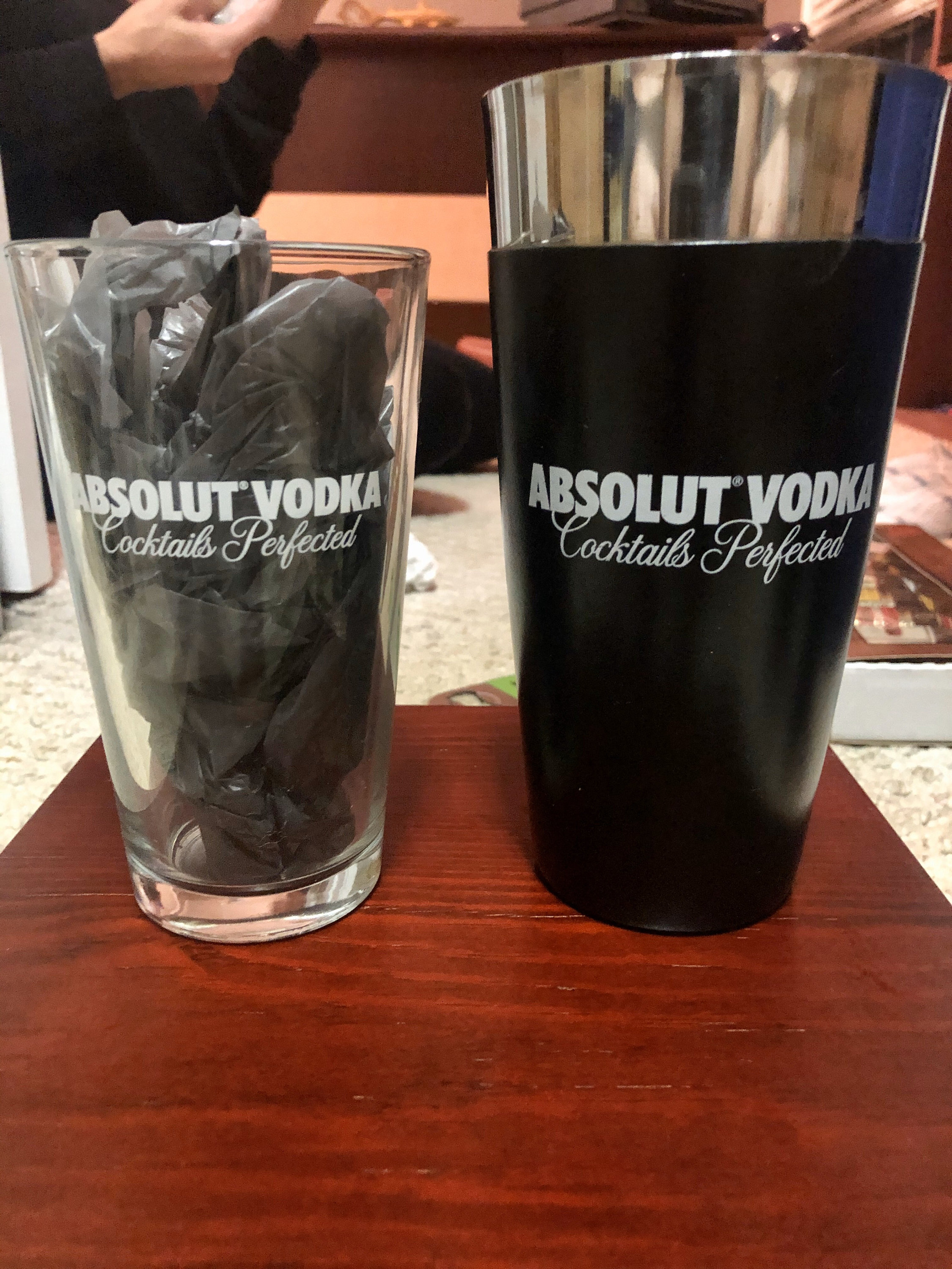 Absolut Vodka Cocktails Perfected Shaker and Pint Glass - Etsy