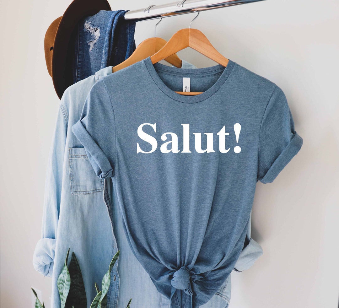 Salut T-Shirt Salut Shirt T-Shirts Mignons T-Shirts - Etsy France