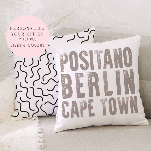 City Pillow - Etsy