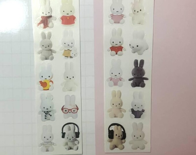 Miffy Nijntje Sticker Sheets - Etsy