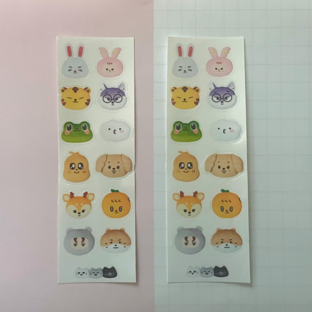 Seventeen Miniteen Sticker Sheet for Water Bottle, Kpop Top Loaders ...