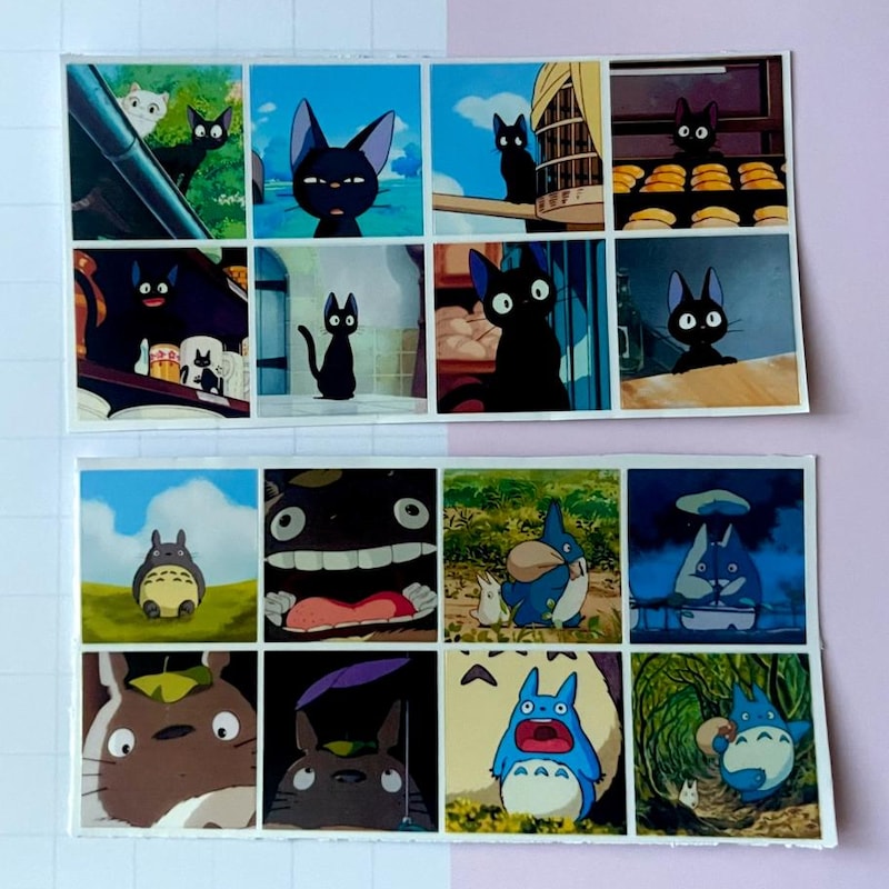 Stickers Aesthetic Ghibli - Etsy