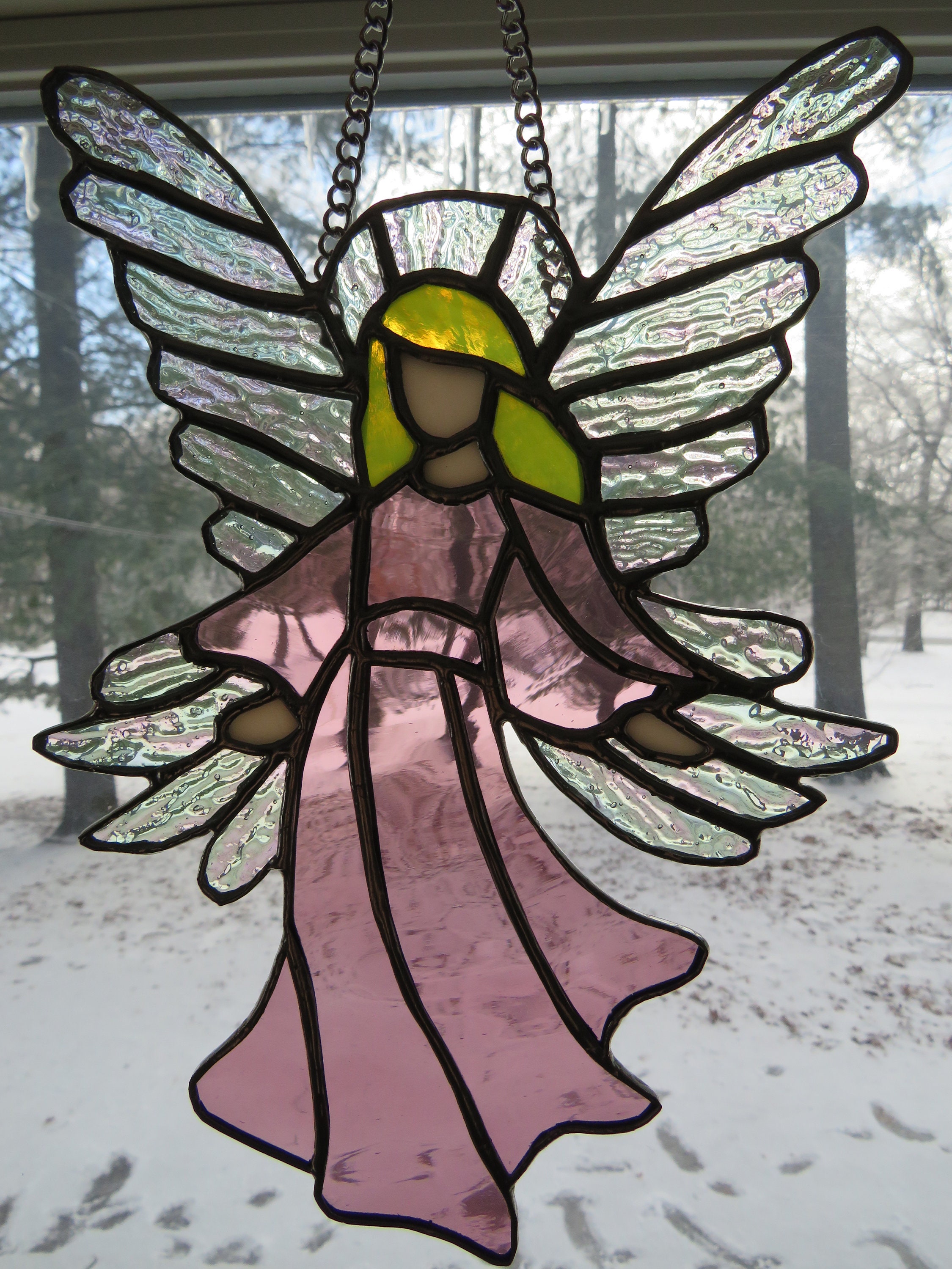 Stained Glass Angel | Etsy