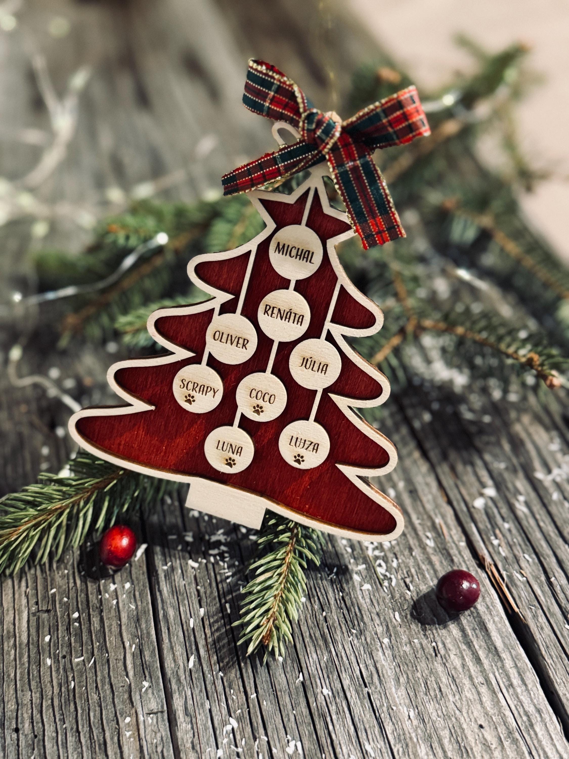 Custom Christmas Baubles With Name, CHRISTMAS Gift Tags, Christmas ...