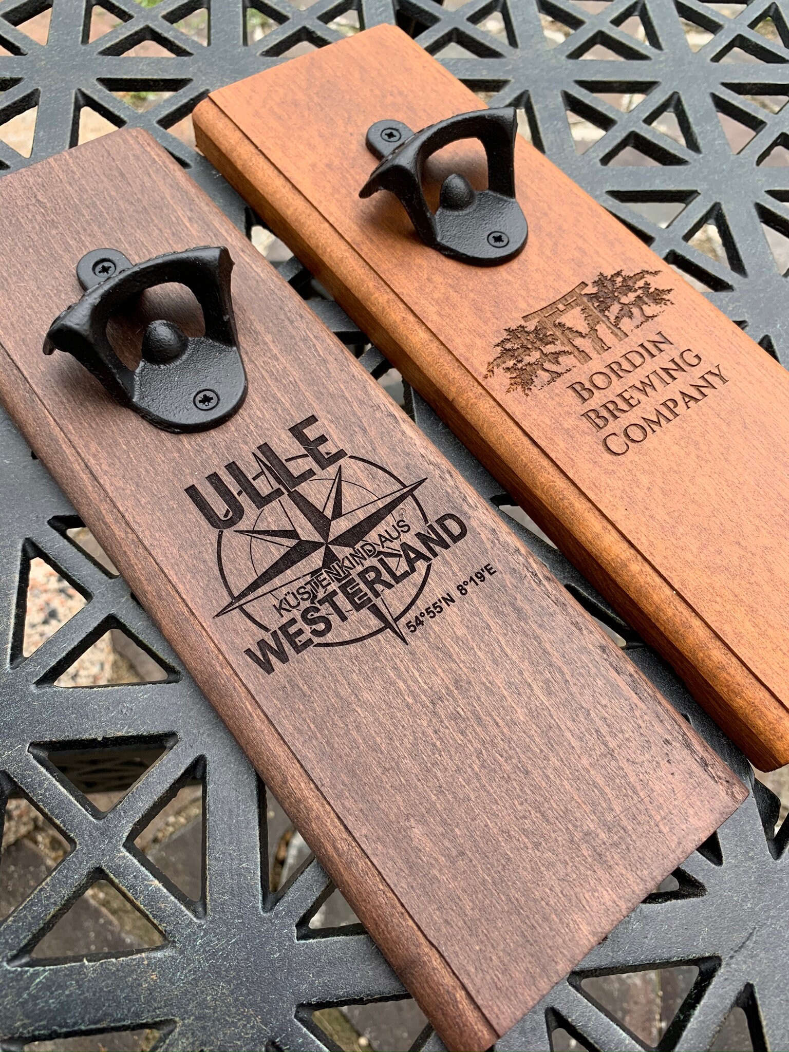 Wall Beer Opener With Custom Logo, Wall Bottle Opener, Gift for Man ...