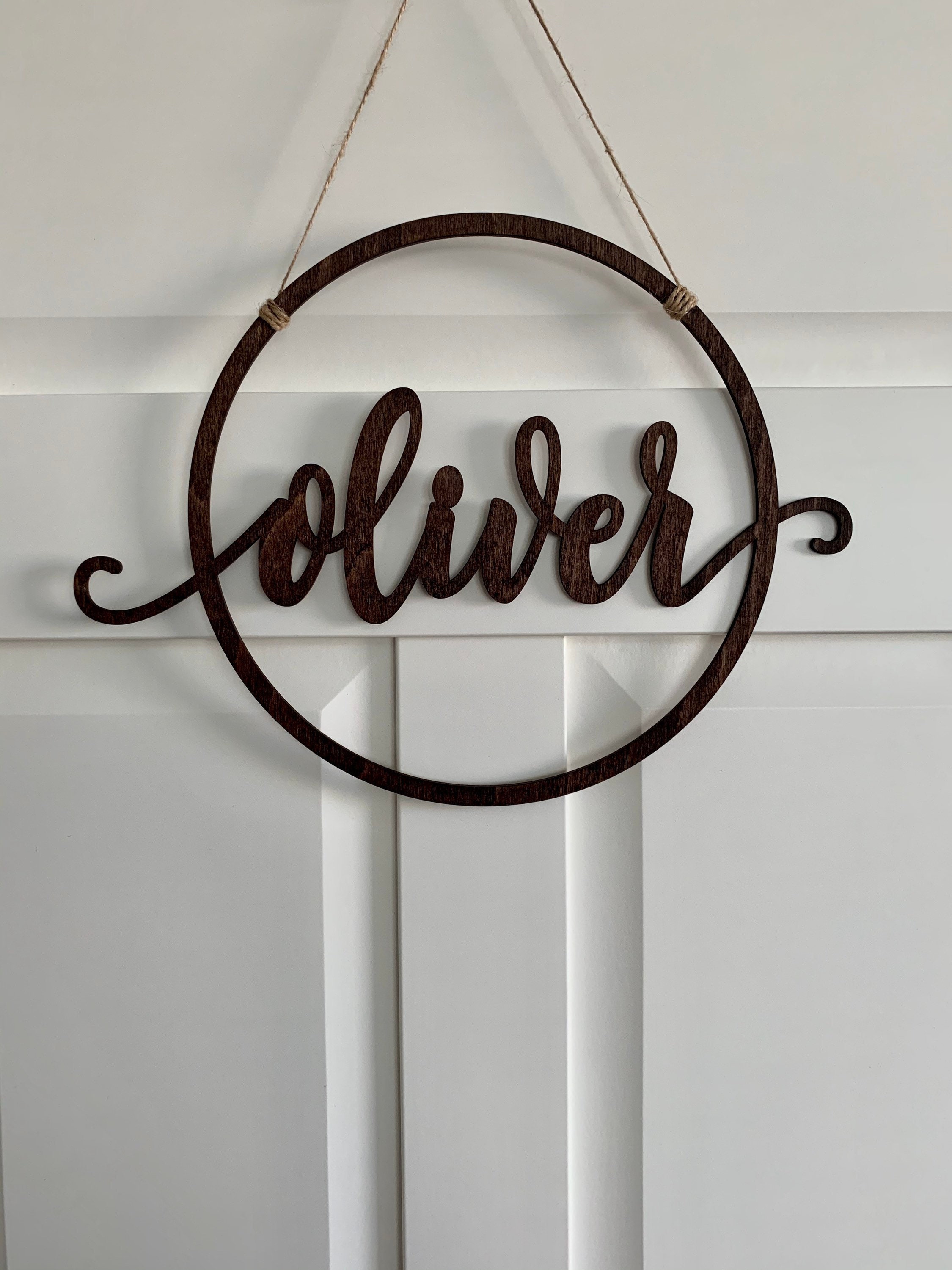 Wall decor Door sign Home decoration with Name Custom Name | Etsy