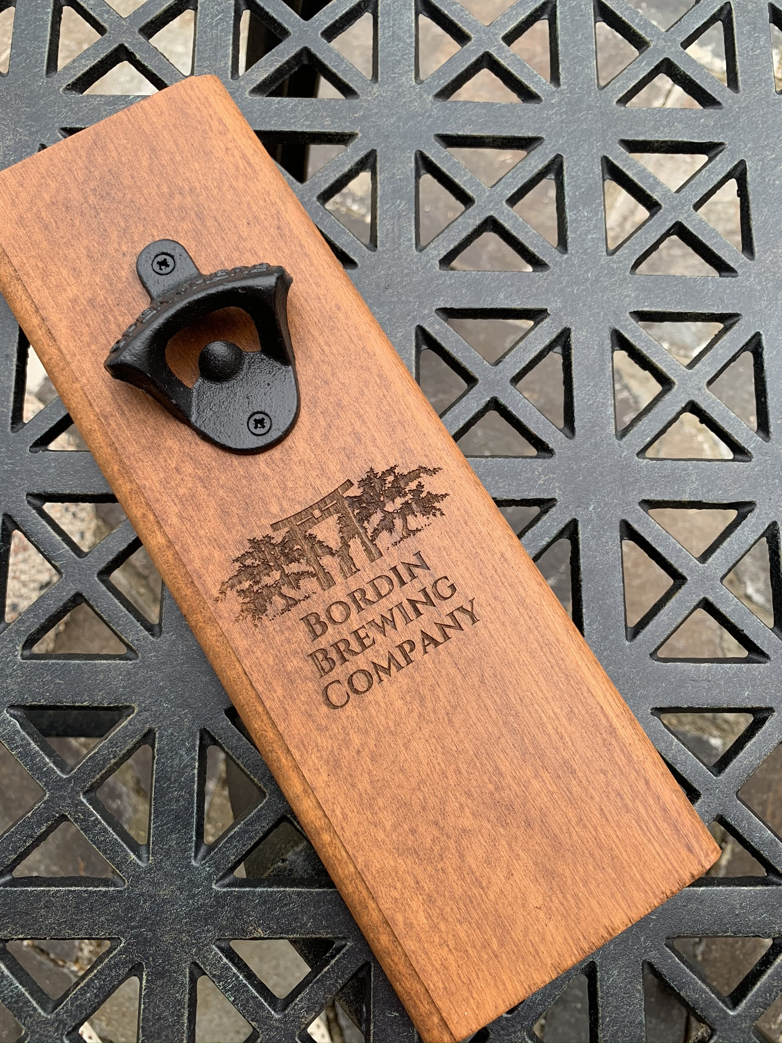 Wall Beer Opener With Custom Logo, Wall Bottle Opener, Gift for Man ...