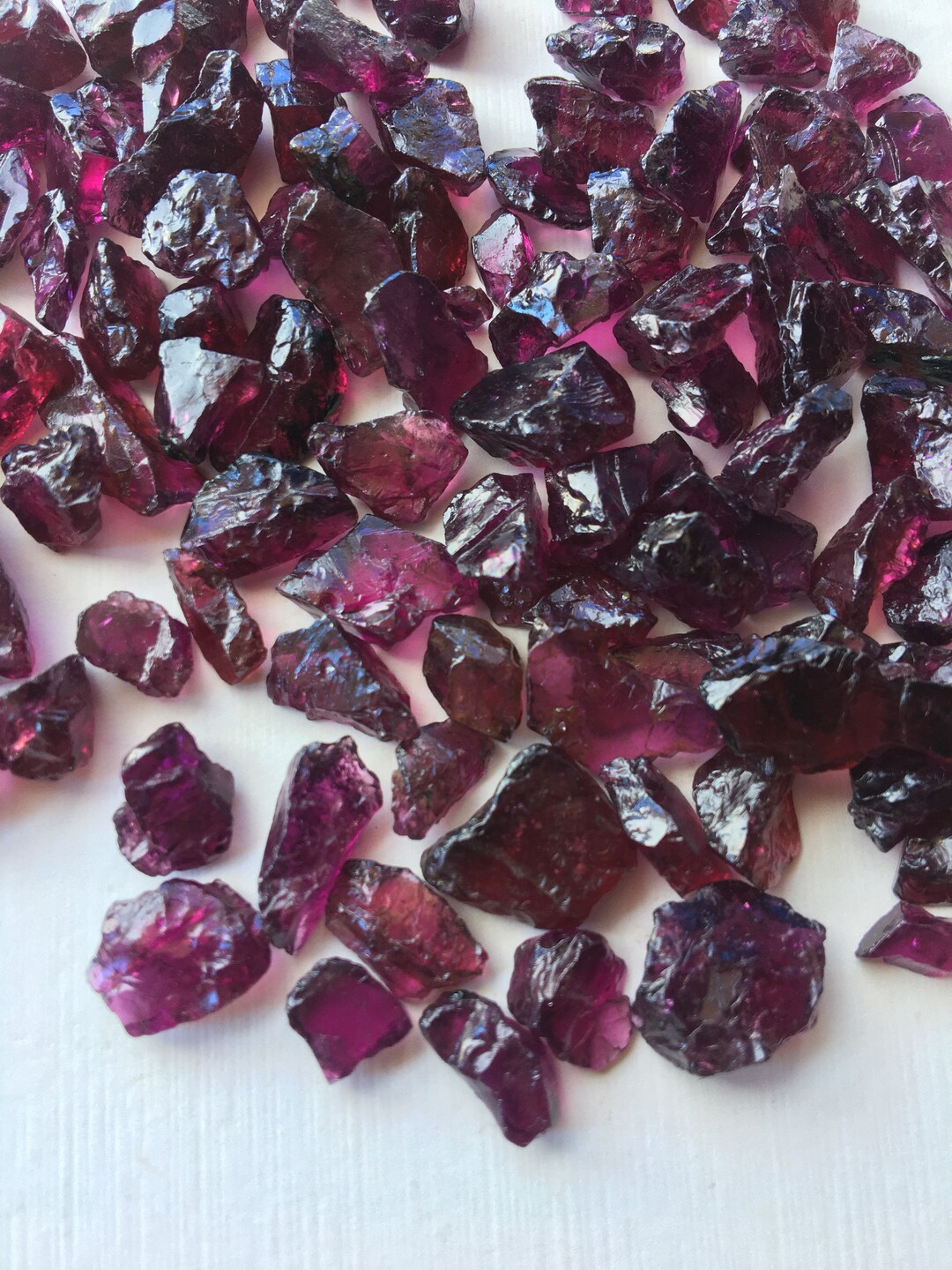 10 Cts AAA Natural Rhodolite Rough Gemstone, Garnet Rough Gemstone, AAA ...
