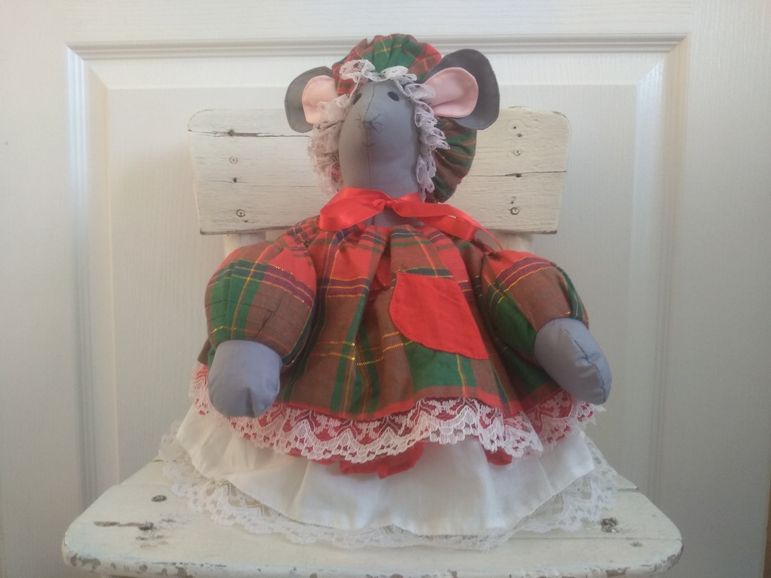 Vintage Rag Doll, Rag Mouse, Rag Doll, Rag Toy, Handmade - Etsy