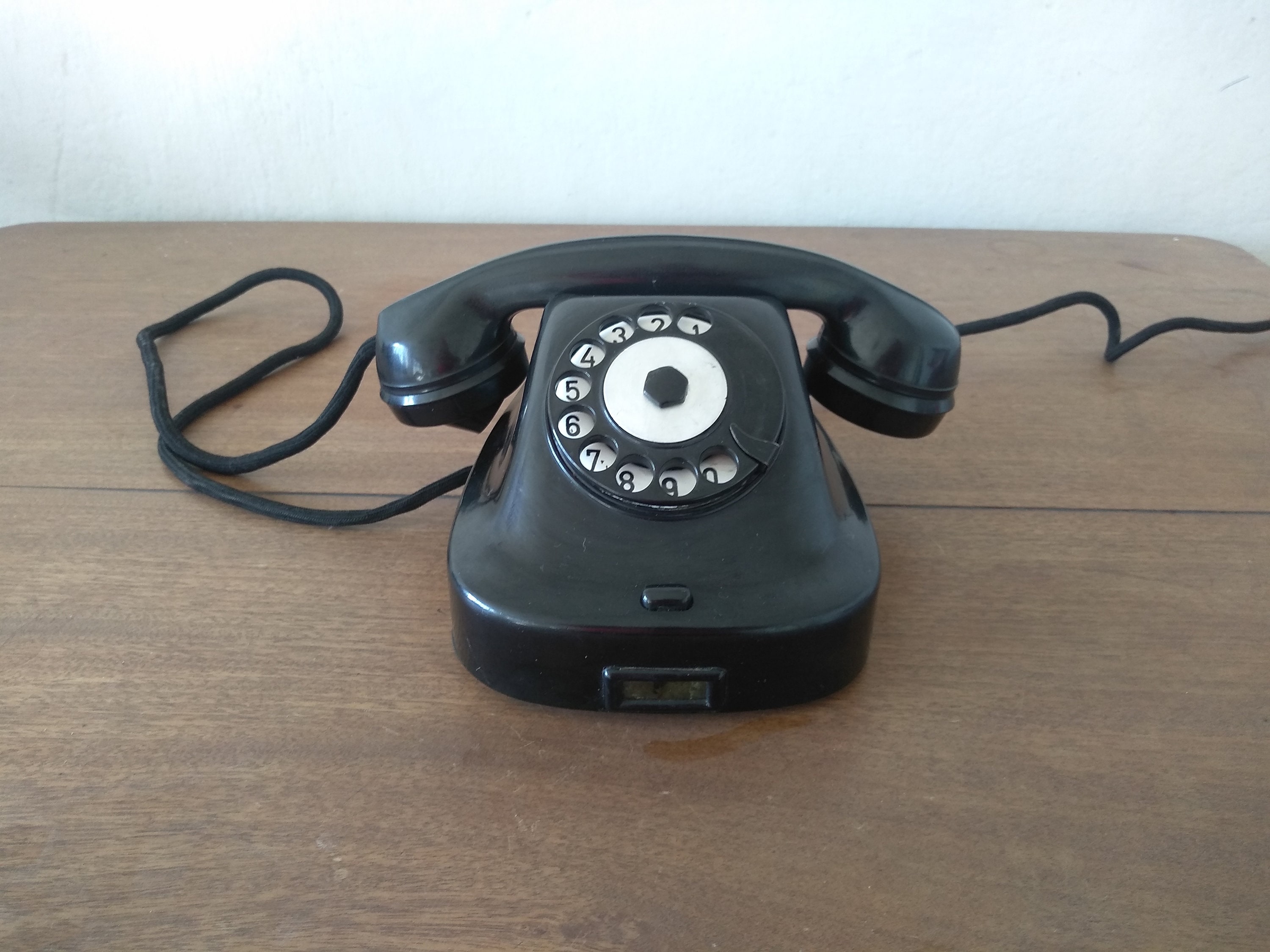 Old Bakelite Phone, Vintage Rotary Phone, Vintage Bakelite Rotary ...